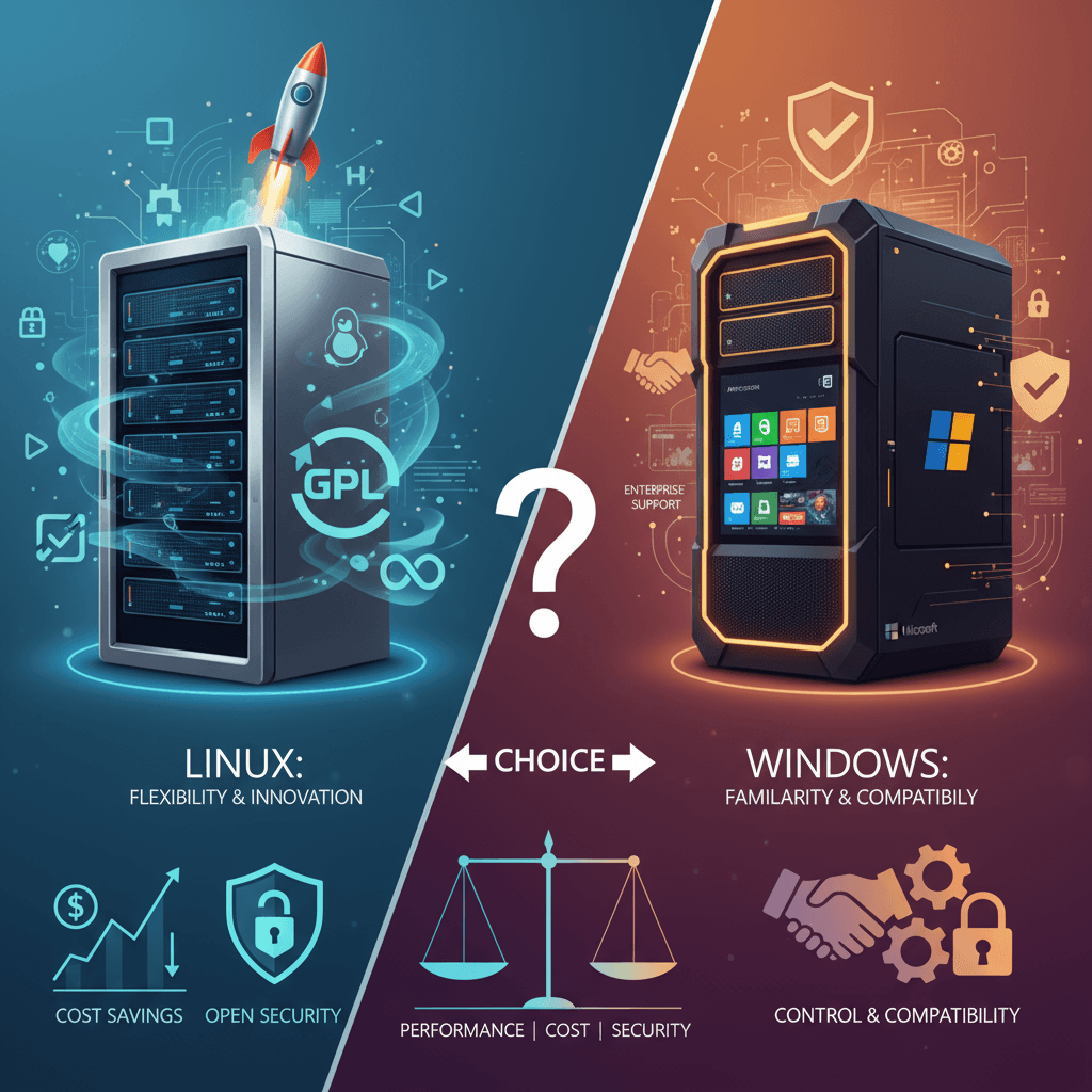 Linux Server vs Windows Server: The Ultimate Web Hosting Comparison Guide for 2025 - ReadySpace ...